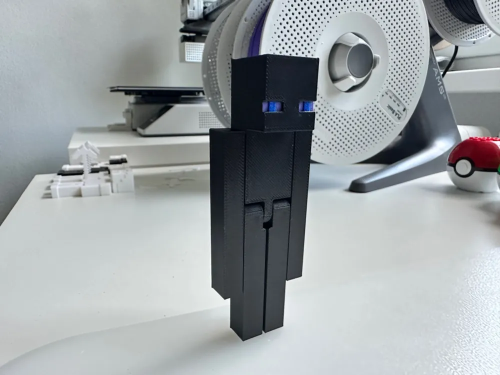 Minecraft Enderman with moving arms and legs by Zdenek MakerWorld ...