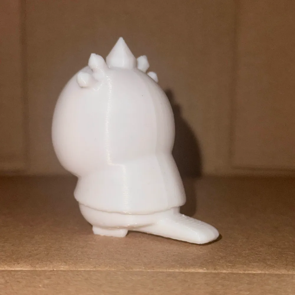 Printmon - Cat Wearing Crown Mini Figure by esk11 - MakerWorld