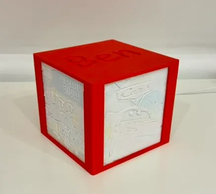 Lithophane Lamp for LED Kit-001 Fireman Sam | Cars by freak_23 - MakerWorld