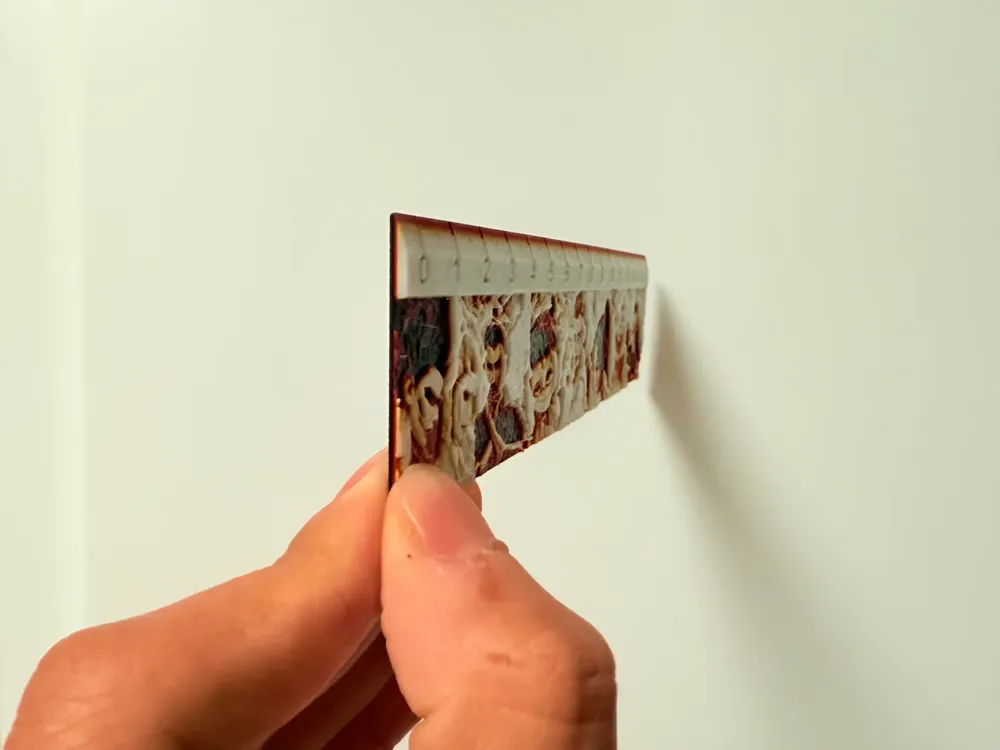 Nezha-themed 15~20cm ruler - full color (printable without AMS) by Bai ...