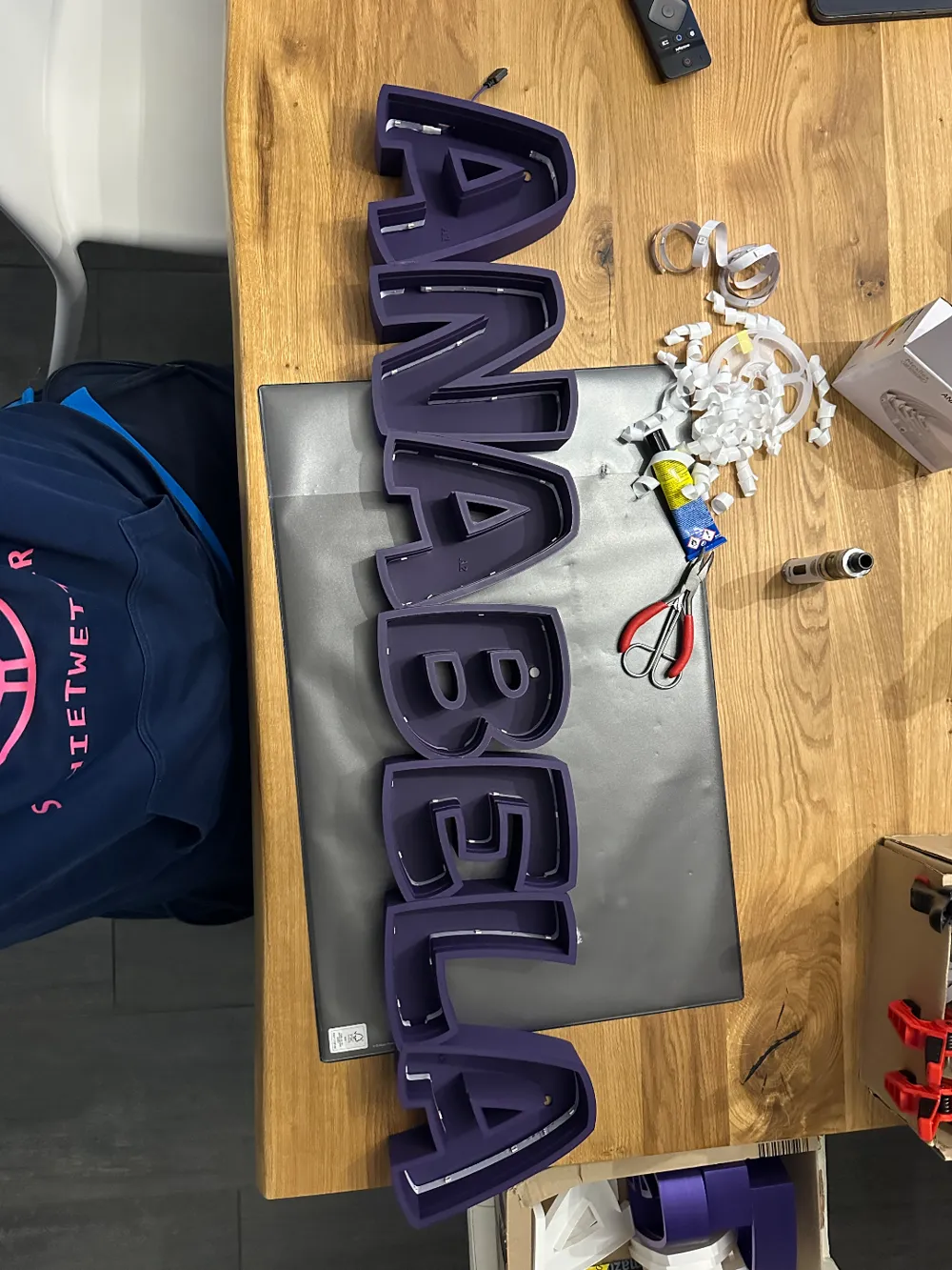 ANABELA LED Namelamp by T-D3SIGN - MakerWorld