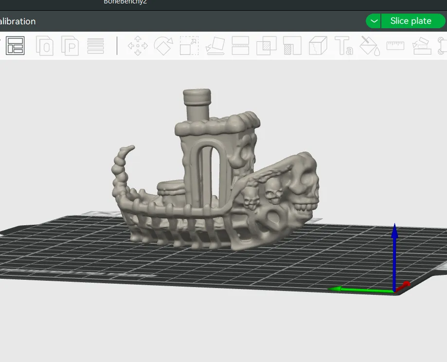 Skull & Bones Benchy by Deadmoon MakerWorld: Download Free 3D Models