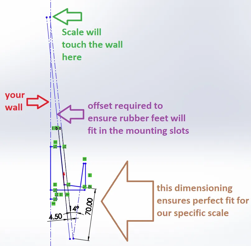 Kitchen scale wall mount - oxo by quintenmyth - MakerWorld