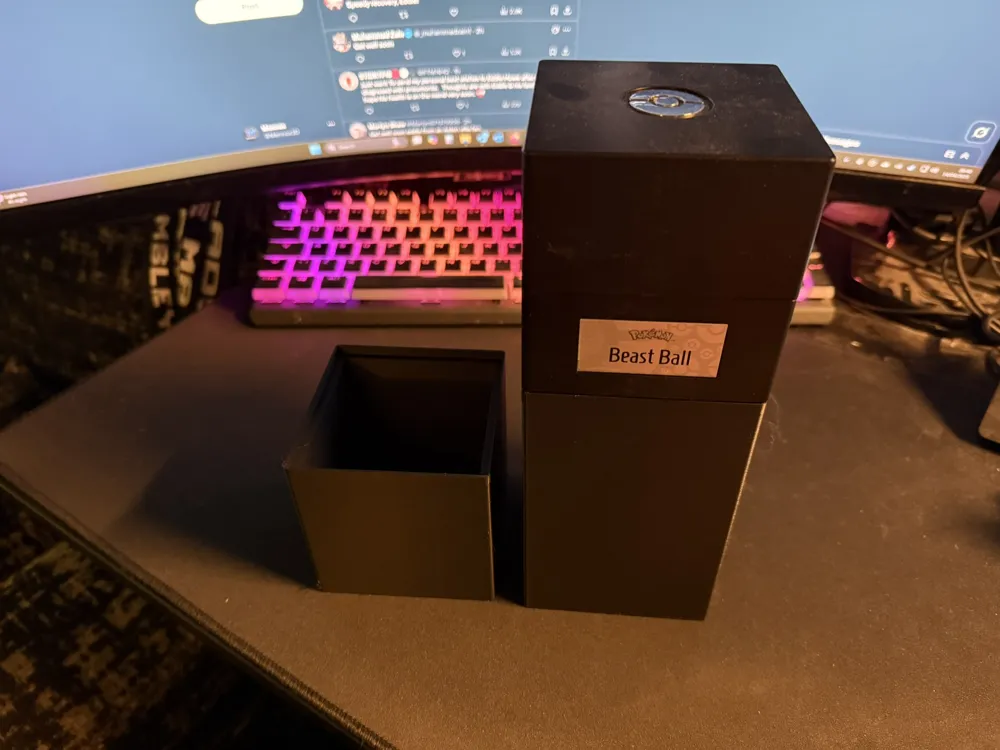 Poké Ball Riser Display Stand 150mm by Mennox MakerWorld: Download Free ...