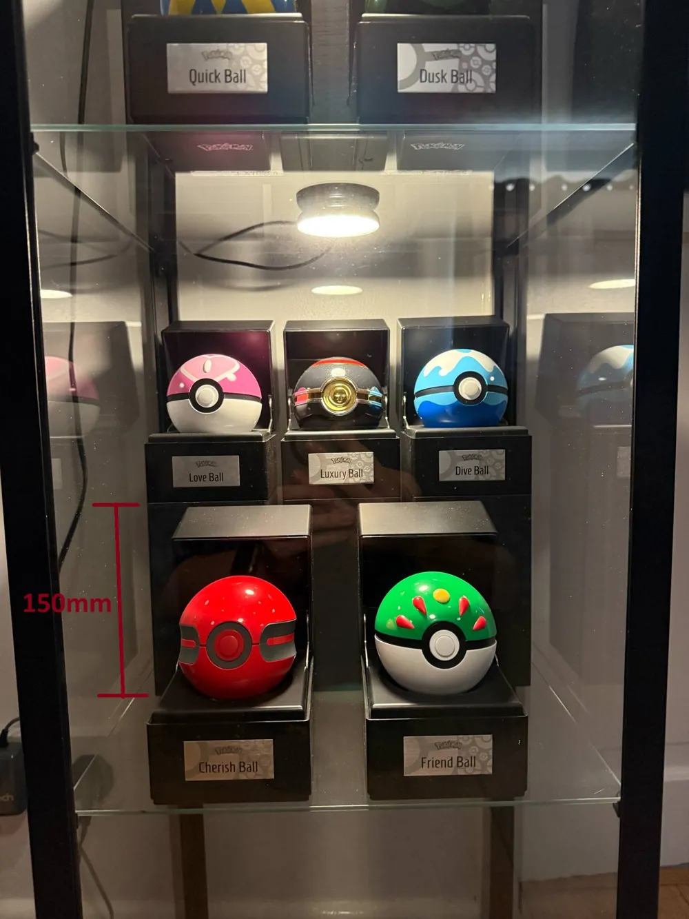 Poké Ball Riser Display Stand 150mm by Mennox MakerWorld: Download Free ...