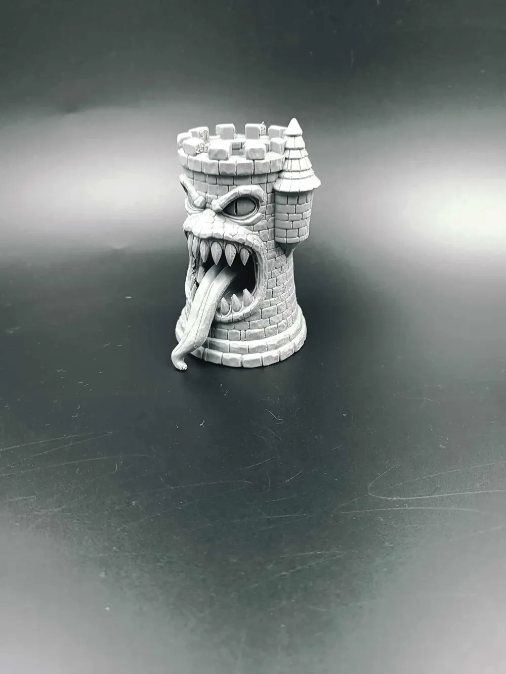 The Devouring Watchtower – Mimic Fortress - D&D by drakeforge3d MakerWorld: Download Free 3D Models