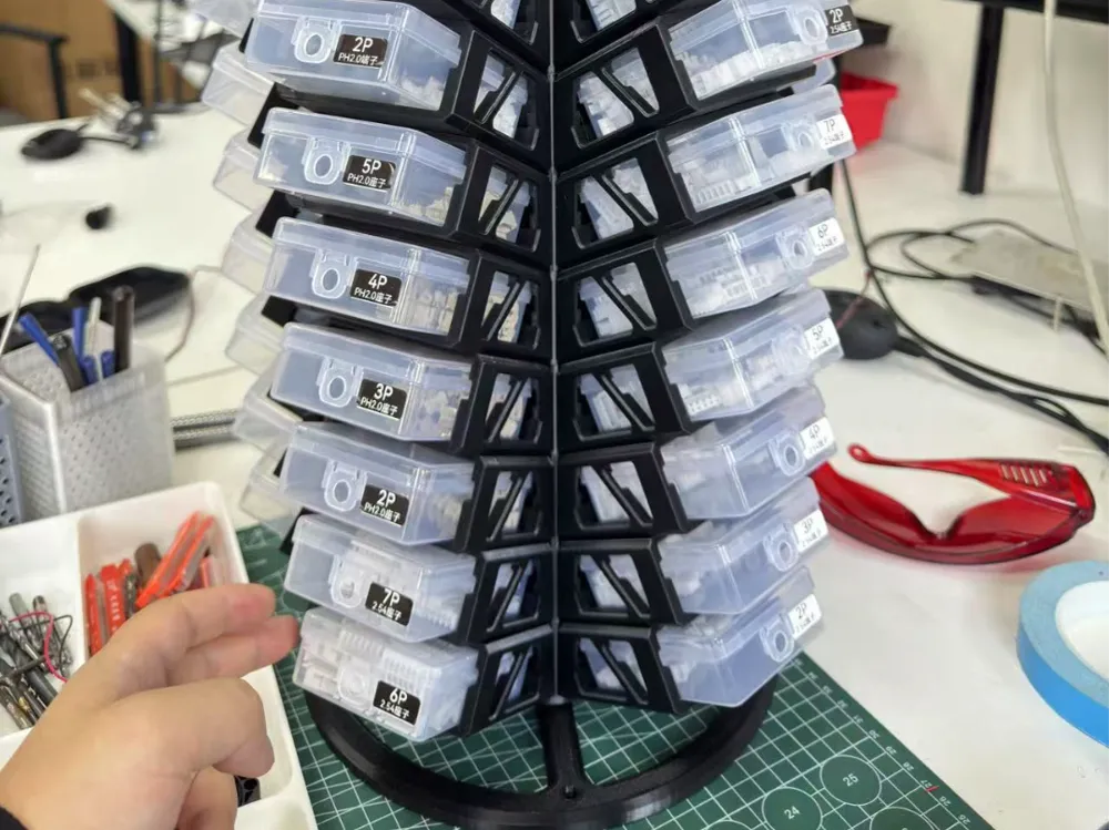 Infinitely Stackable Tool Rack Tool Box Rack Modular Tool Box by user ...