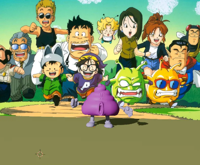 Figura Caca Dr Slum, Arale by FMV - MakerWorld