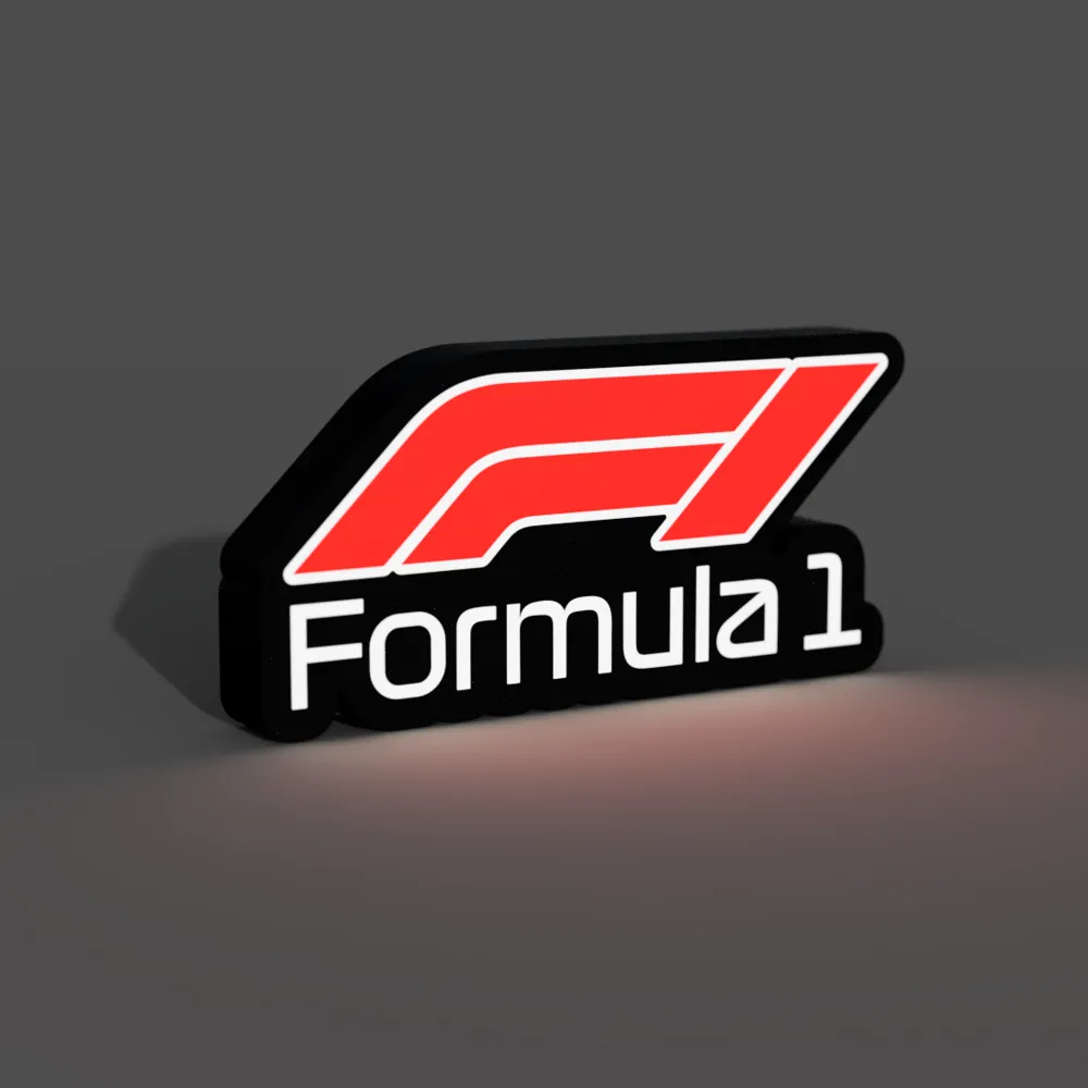 Formula 1 Lightbox LED Lamp by braga3dprint - MakerWorld