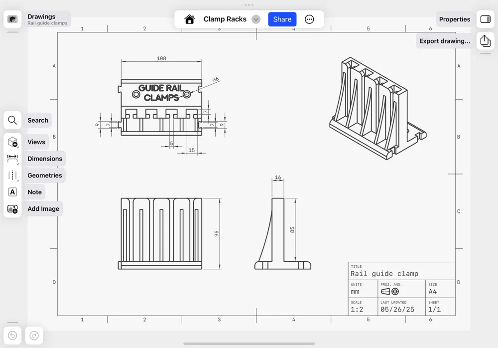 Woodwork Clamp Racks by CaptainBackfire MakerWorld: Download Free 3D Models