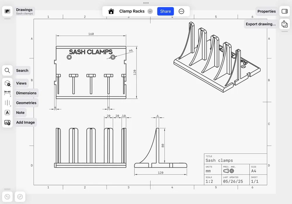 Woodwork Clamp Racks by CaptainBackfire MakerWorld: Download Free 3D Models