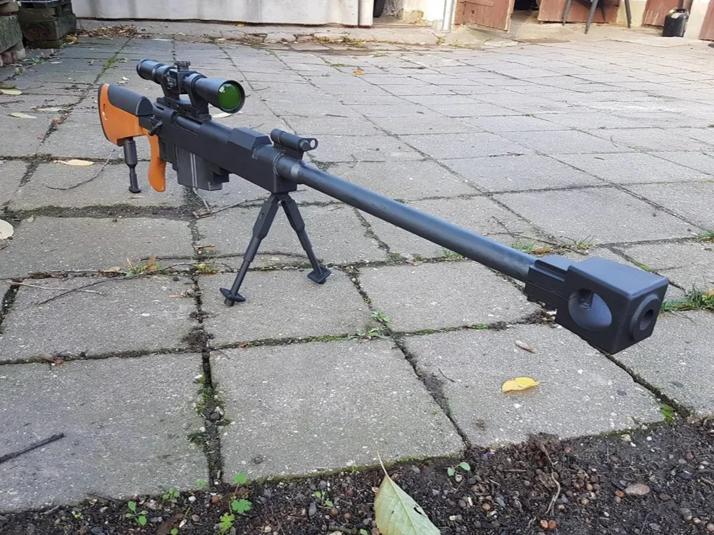 Sinon Sniper Rifle - Sword Art Online - Hecate II - Free 3D Print Model ...