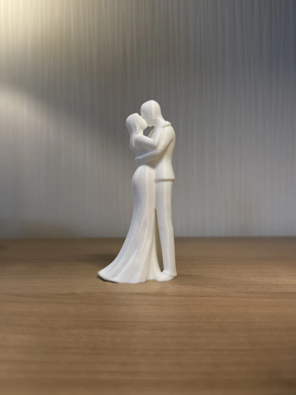 Modern Couple Sculpture - Valentine's Day Love - Free 3D Print Model ...