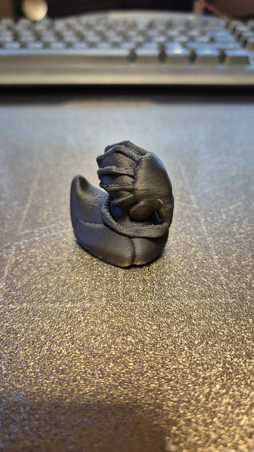 Alien Facehugger Duck with P1S dust cover by Szaszpi MakerWorld: Download Free 3D Models