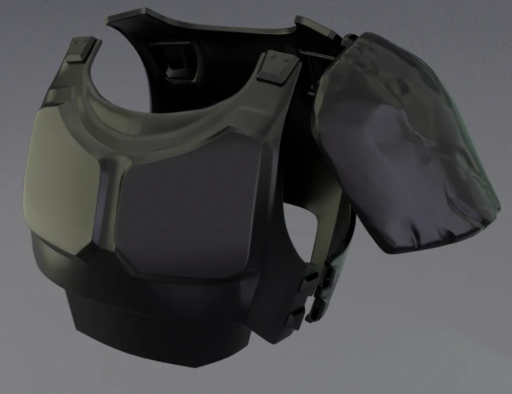 Veteran Guardsman Chest Armor 40k for cosplay - Free 3D Print Model ...
