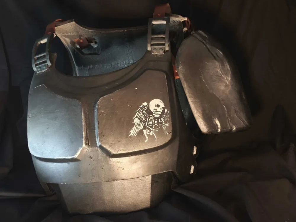 Veteran Guardsman Chest Armor 40k for cosplay - Free 3D Print Model ...