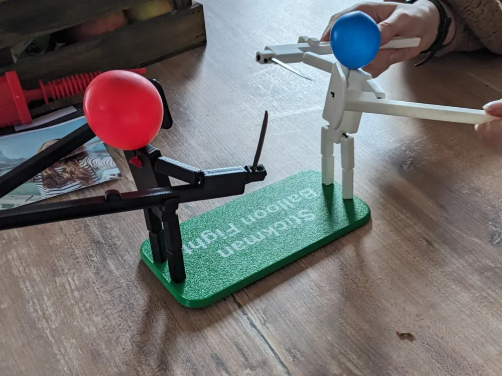 Stickman Balloon Fight by Donutmaster MakerWorld: Download Free 3D Models