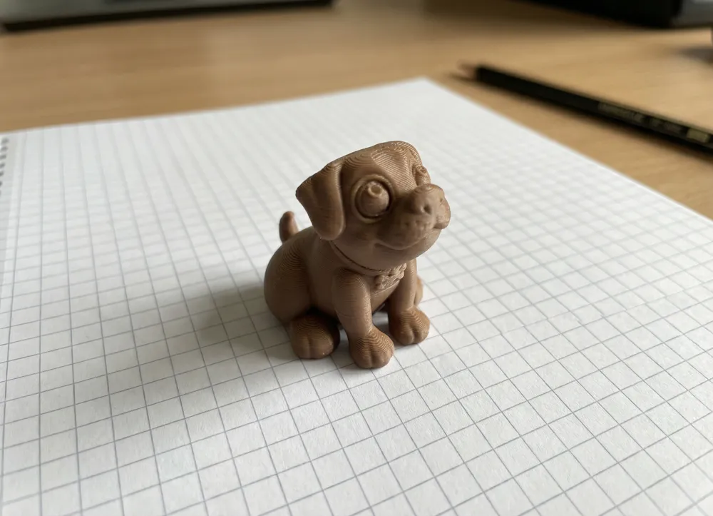 Cute small dog - Free 3D Print Model - MakerWorld