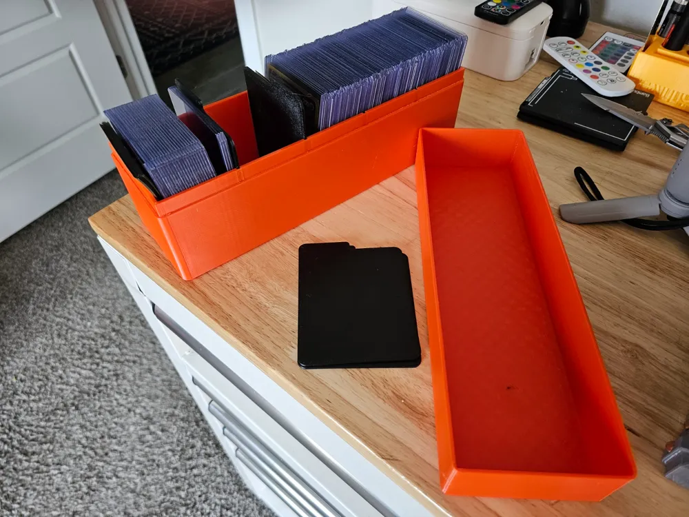 Trading Card 3x4 Top Loader Storage Box by tooling_lee - MakerWorld