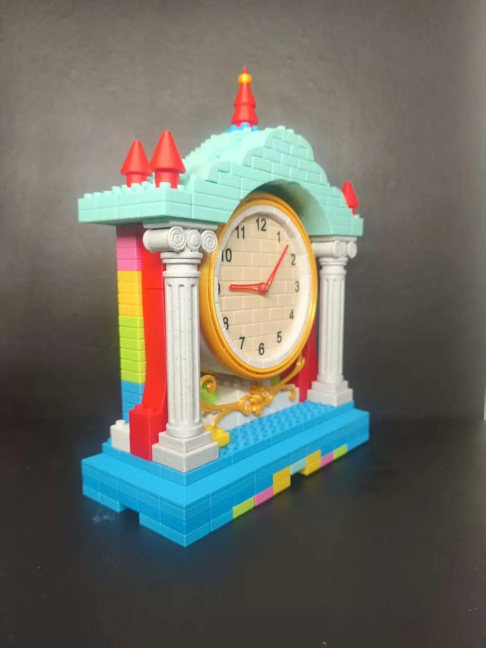 Disney Fantasy Castle Brick Clock (childhood toy, companionship ...
