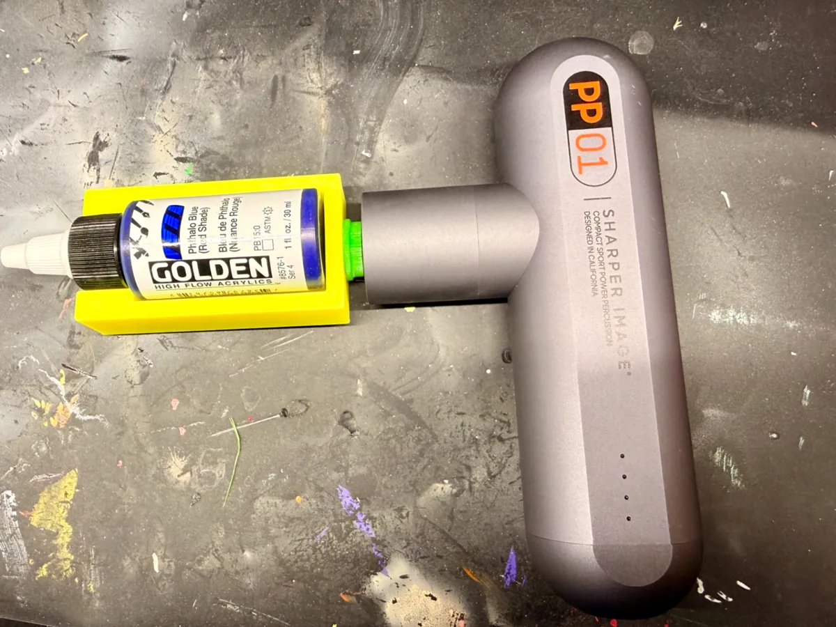 Golden High Flow Acrylic Paint Shaker - Free 3D Print Model - MakerWorld