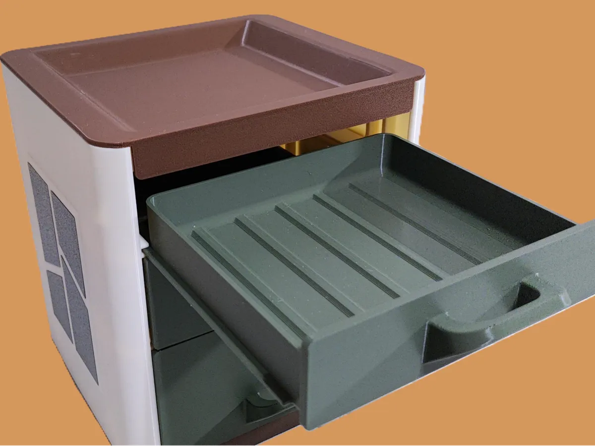 Bambu Theme Utility Box - Free 3D Print Model - MakerWorld