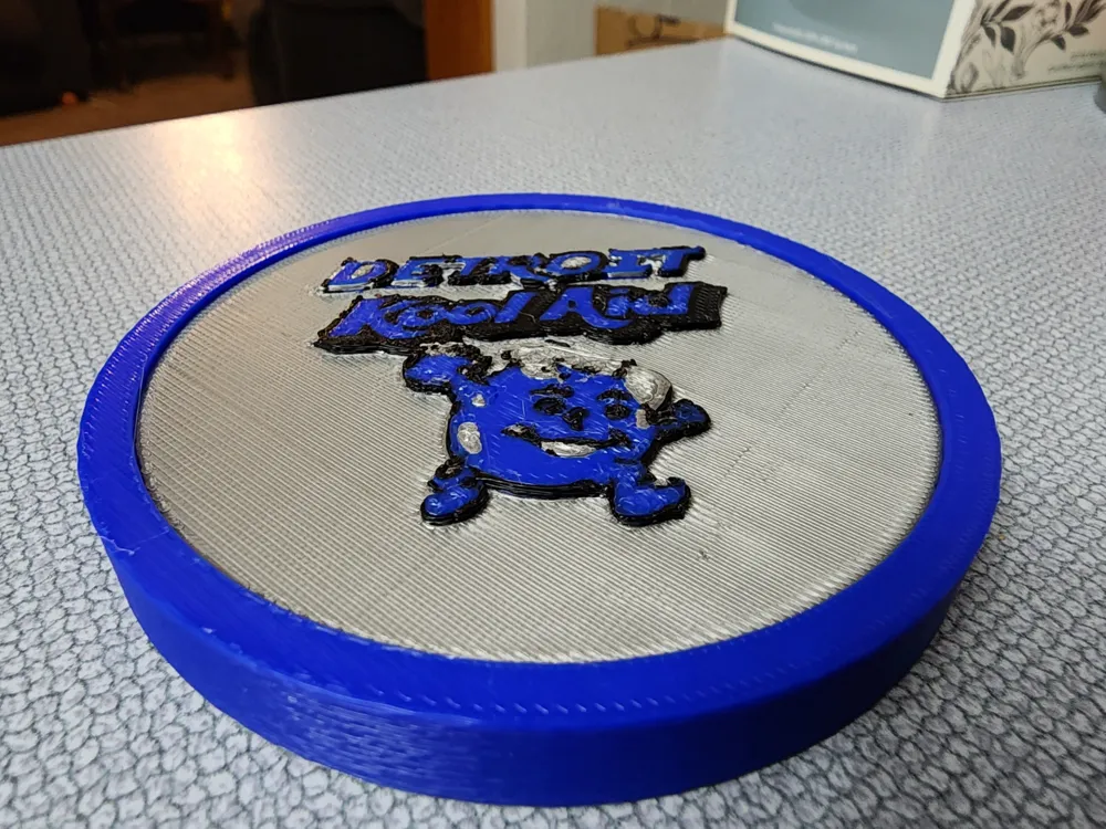 Detroit Lions Coaster by jordanjlake - MakerWorld