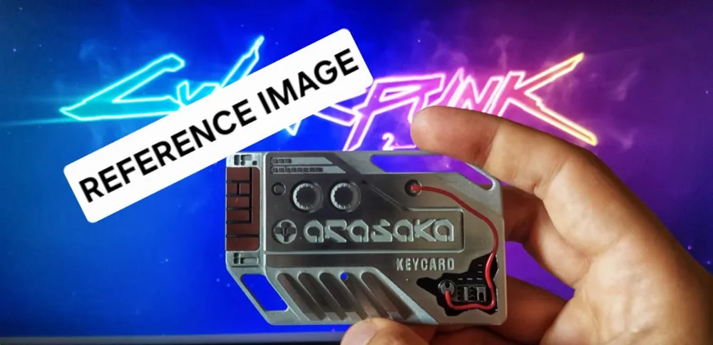 Arasaka Cyberpunk Keycard Holder by Tyron_Makes_Stuff MakerWorld ...