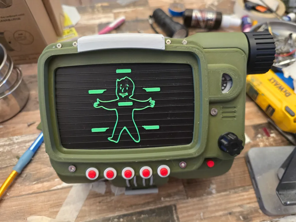 Fallout Pipboy - No Electronics Version by Jeon MakerWorld: Download ...