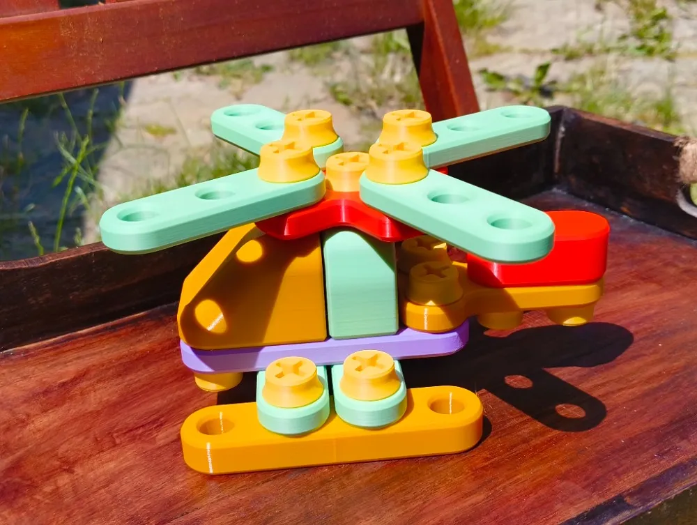 CONJUNTO PARA MONTAGEM DE HELICÓPTERO por Lukas MakerWorld: Baixe ...