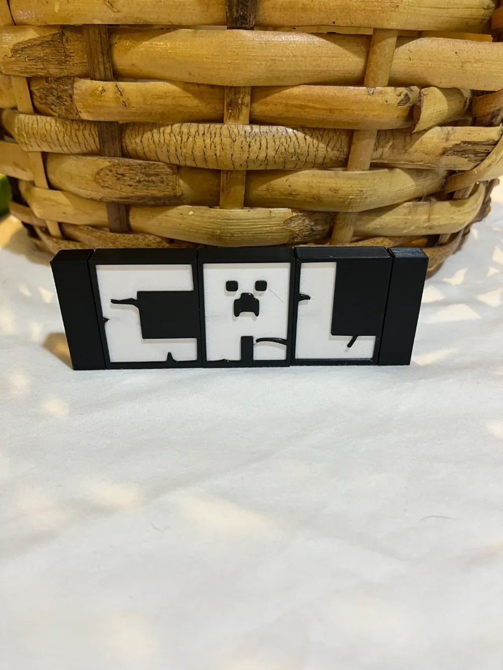 Minecraft Letters Nameplate Creator by wyattturner17 MakerWorld ...