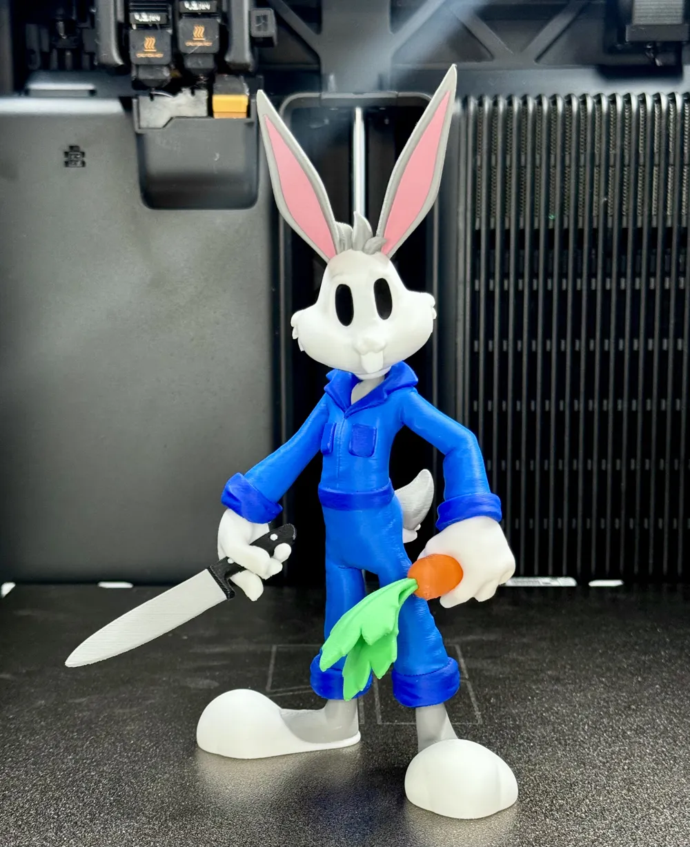 Bugs Bunny x Michael Myers Mashup; Nostalgic 3D - Free 3D Print Model ...