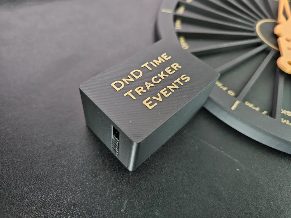 DnD Time Tracker and Events by MJ925 MakerWorld: Download Free 3D Models