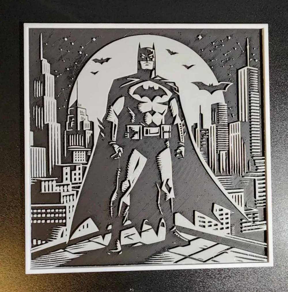 Batman Hueforge by Finals Creations - MakerWorld