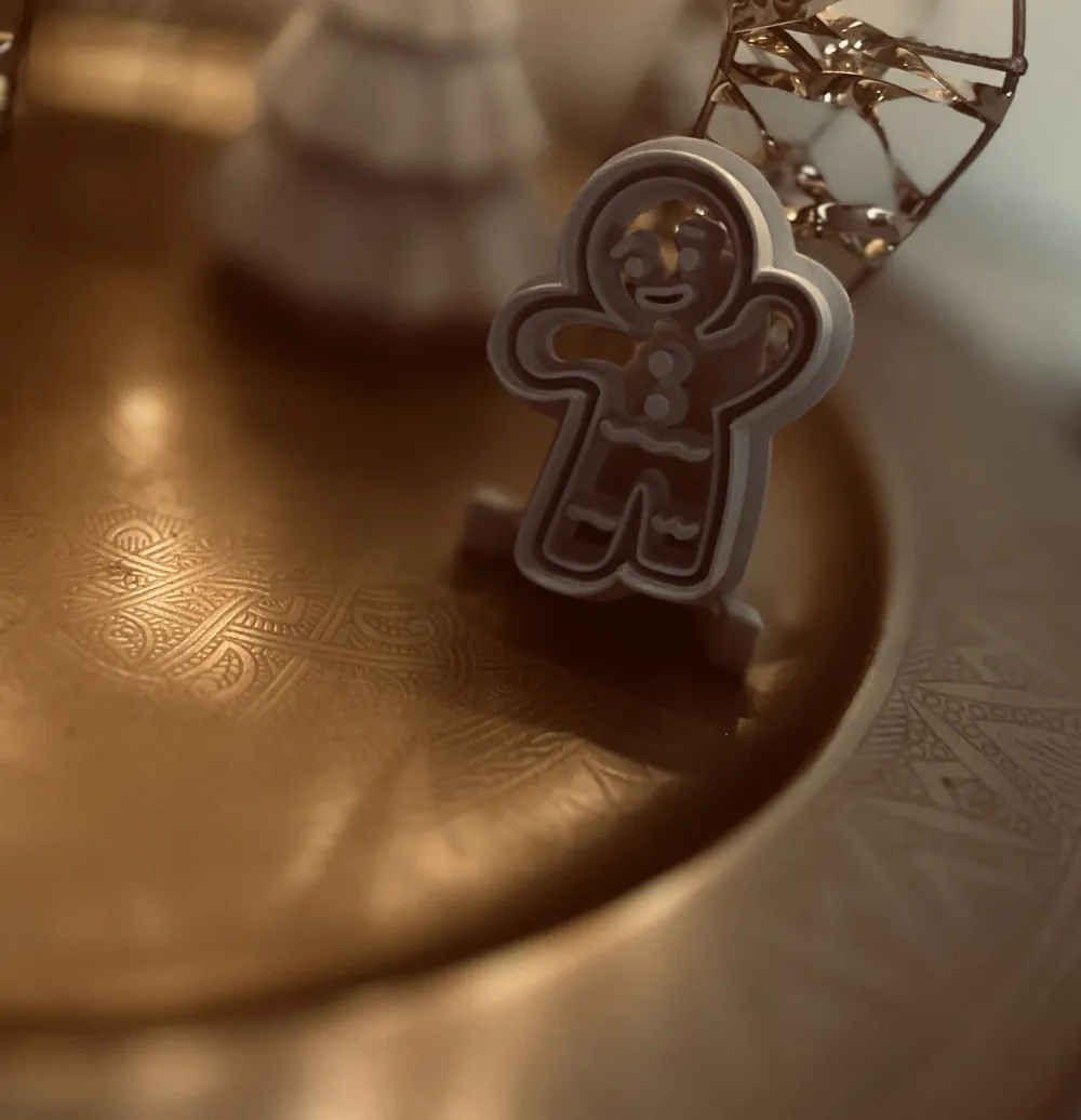 Gingerbread Man Cookie Cutter - Free 3D Print Model - MakerWorld