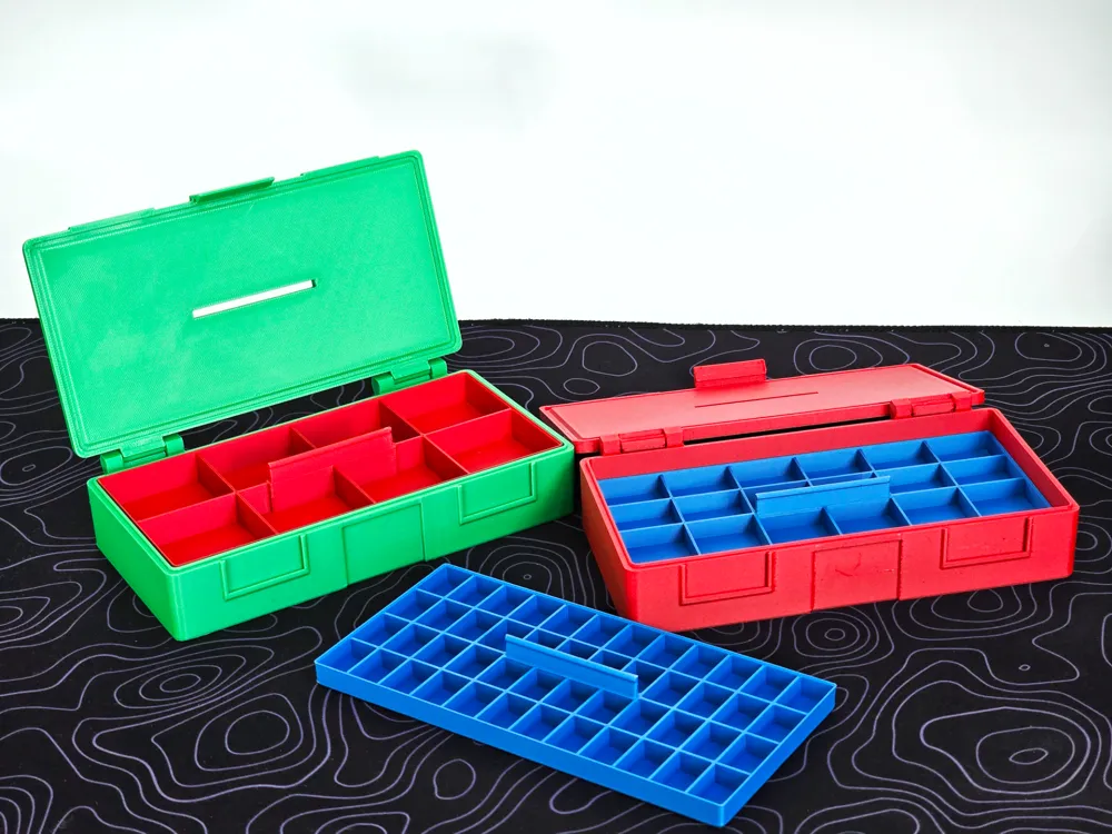 Stacking Small Parts Case with Gridfinity Support by watchthemaker ...