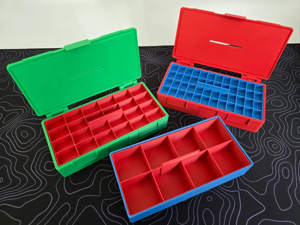 Stacking Small Parts Case with Gridfinity Support - Free 3D Print Model ...