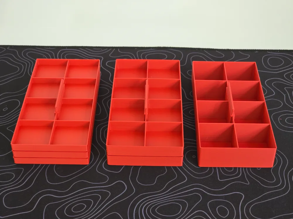 Stacking Small Parts Case with Gridfinity Support - Free 3D Print Model ...