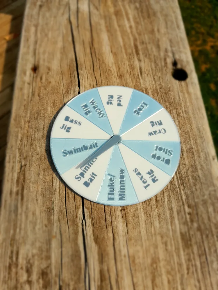 "Spin 2 Win" – Bait Decision Spinner by Hart Prints Co. MakerWorld ...