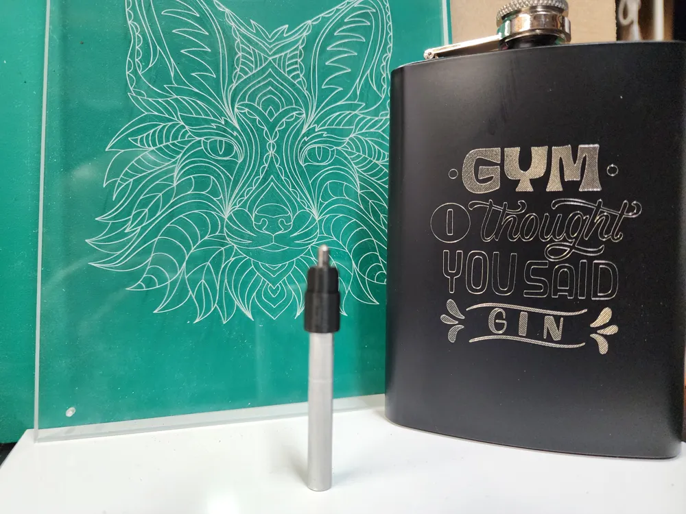 CNC Diamond Tip Etching Drag Bit - Spring Assisted by GabrielMaker ...