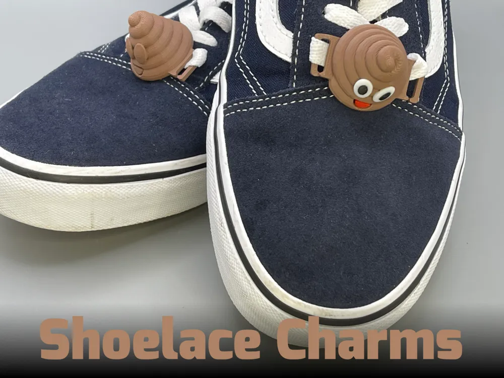 Poop on My Shoes - Shoe Lace Charms Poop Emoji by MalcTheOracle ...