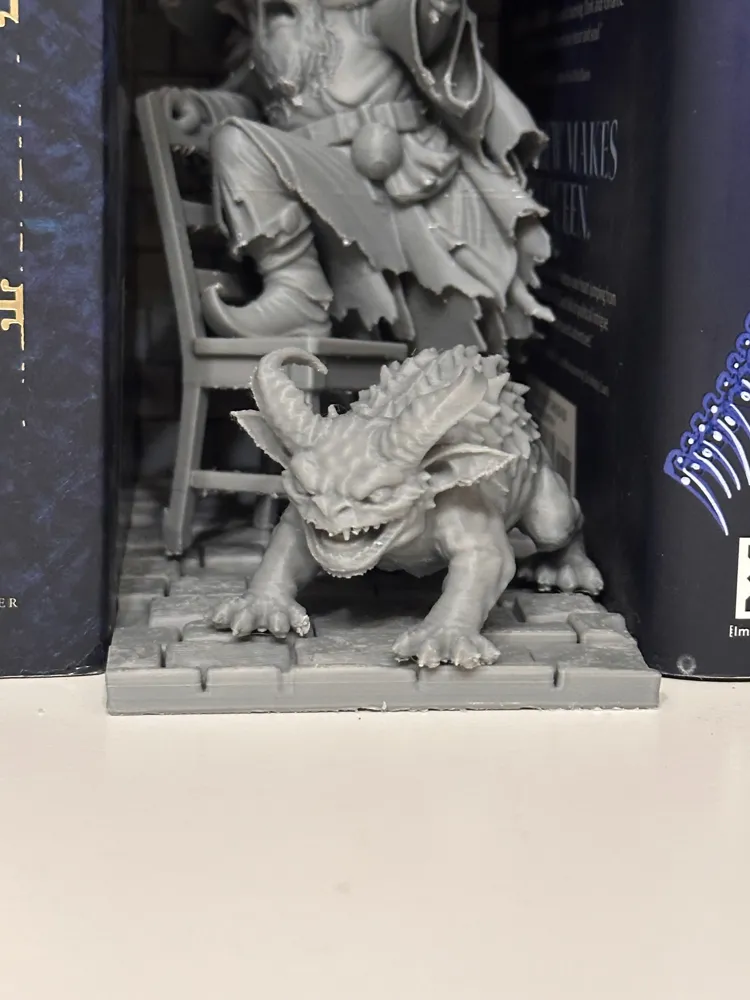 The Half-Wit Wizard (Modular Book Nook) - Free 3D Print Model - MakerWorld