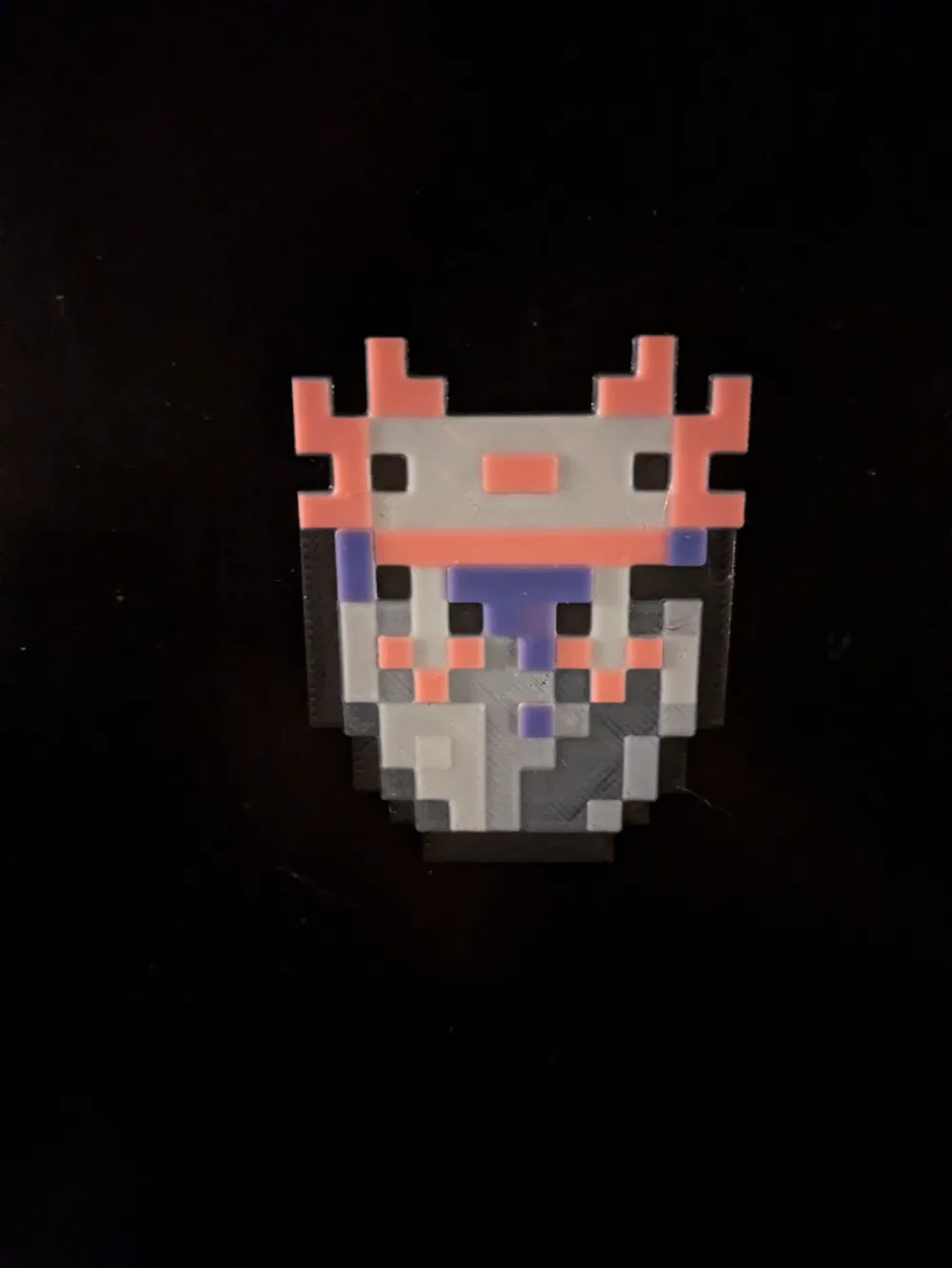 Minecraft Axolotl Fridge Magnet by DeathbyX - MakerWorld