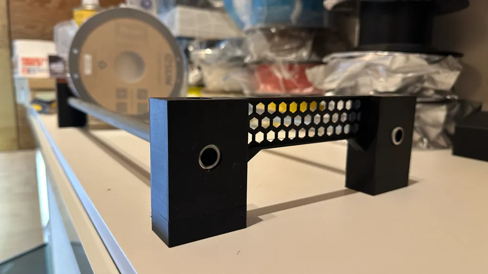 Modular Filament spool rack 15mm tube Remixed by Simply 3D Prints ...