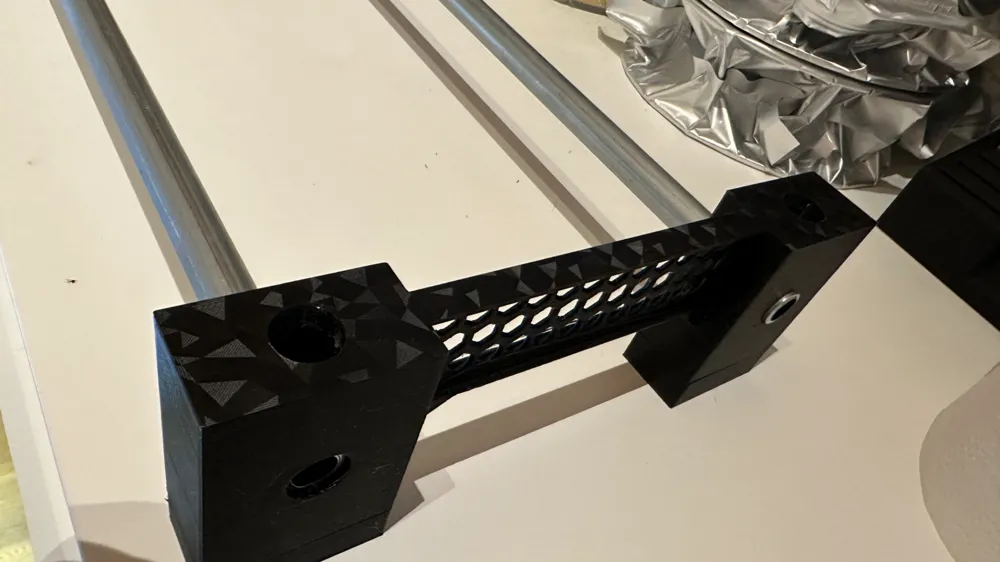 Modular Filament spool rack 15mm tube Remixed by Simply 3D Prints ...