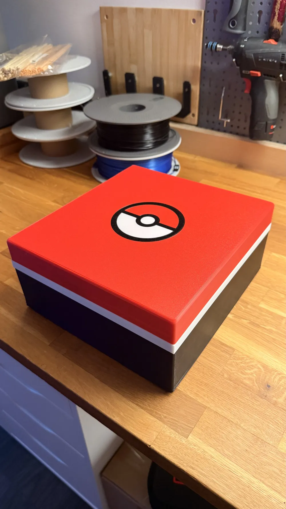 Trading Card Storage Box Riser for Toploader - Free 3D Print Model ...