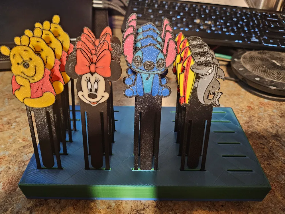 Bookmark Display Stand by Jeff Smith - MakerWorld