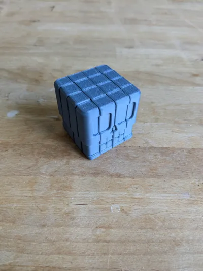 Fidget Skull Toy - Halloween by Louis - MakerWorld