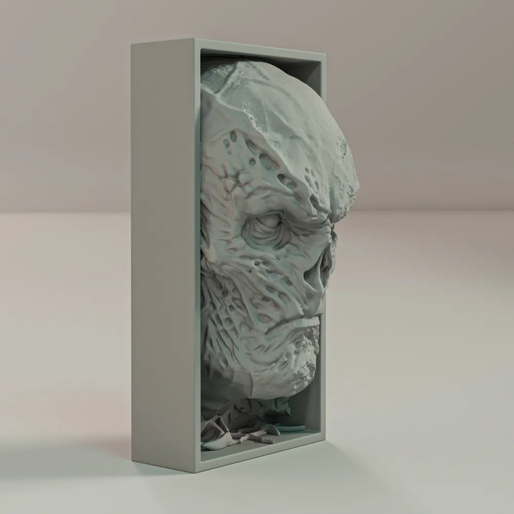 Vecna Book Nook and Wall Mount - Free 3D Print Model - MakerWorld