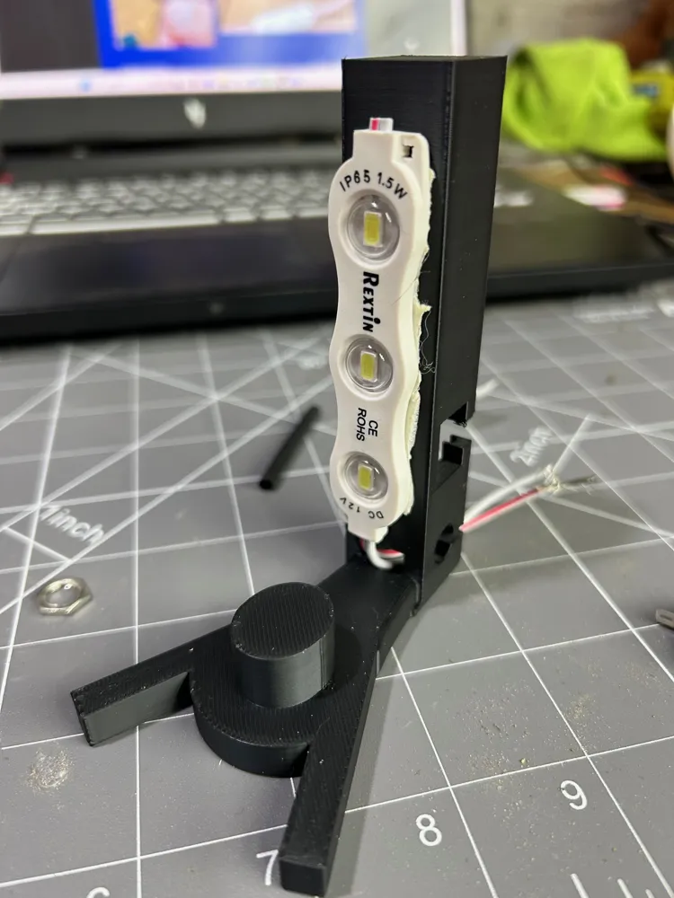 Sleek LED lithophane holder - Free 3D Print Model - MakerWorld